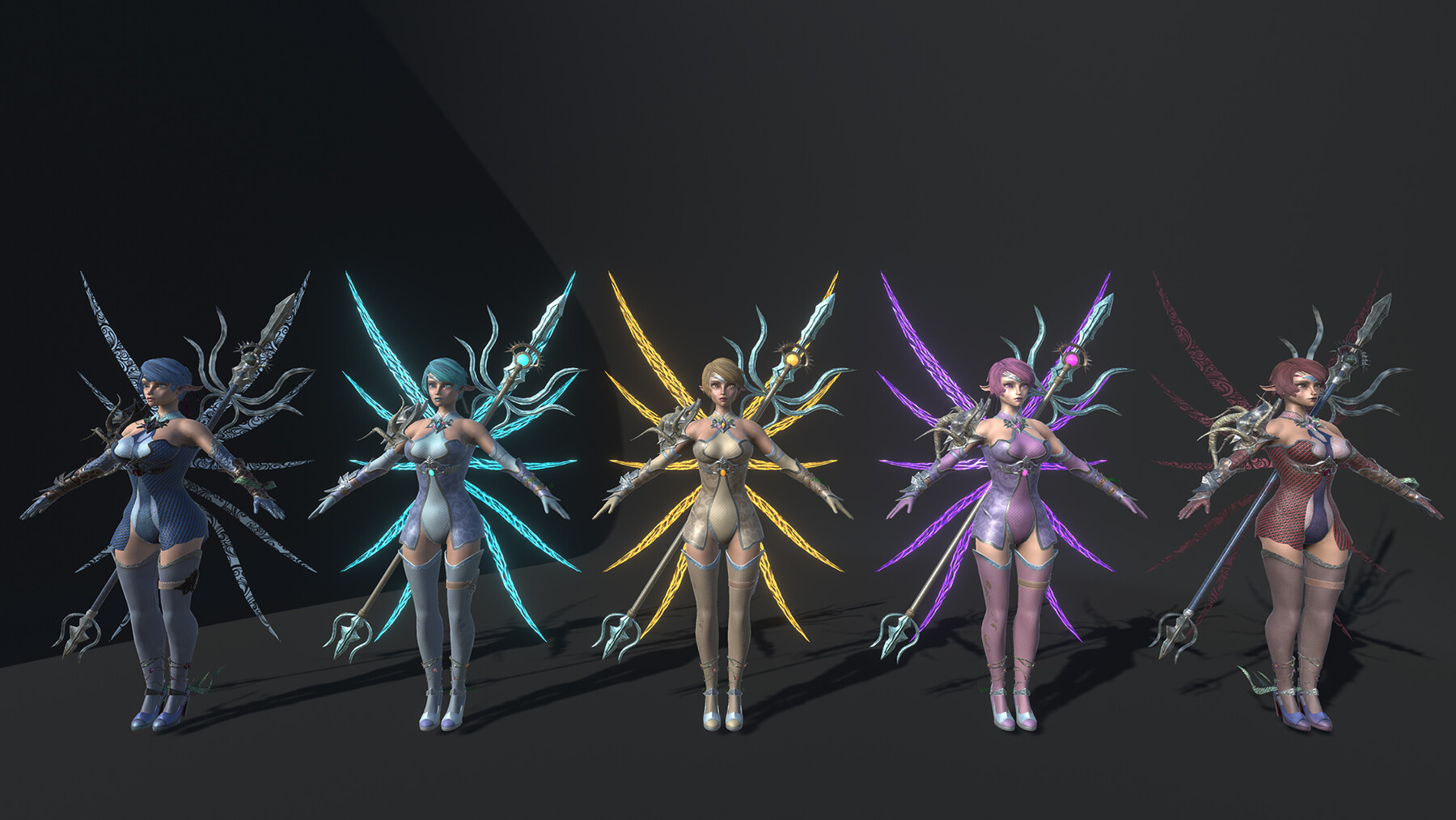 ArtStation - Spring Girl | Game Assets