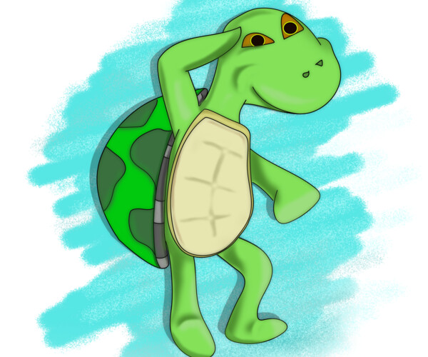 ArtStation - Graffiti Turtle | Artworks