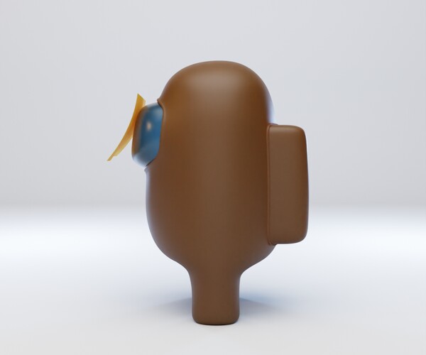 ArtStation - Among Us Dum Sticky Note Character | Resources