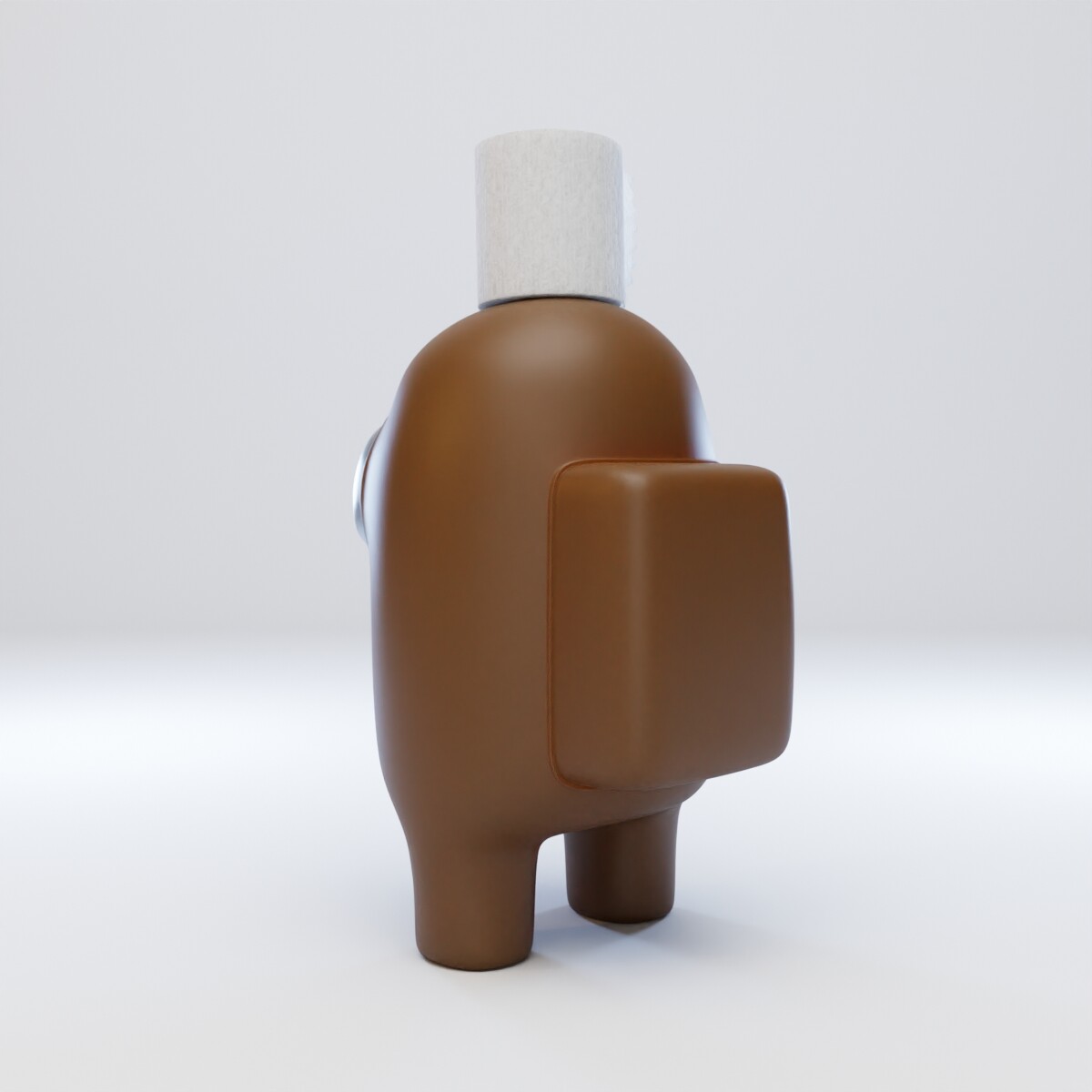 Artstation Among Us Toilet Paper Hat Character Resources