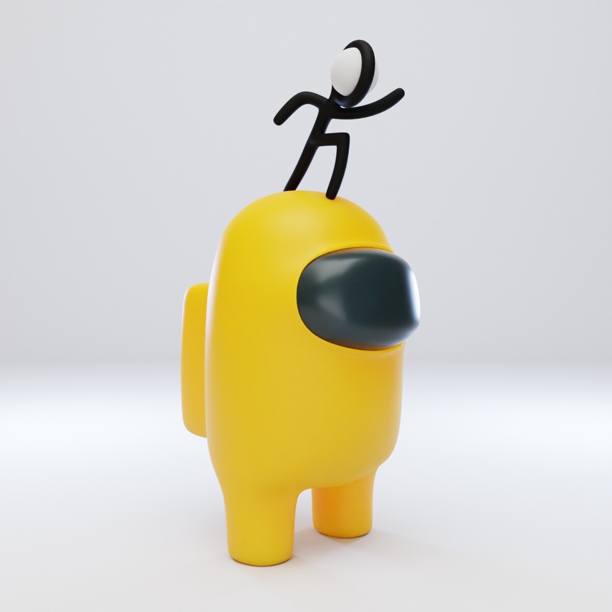 ArtStation - Among Us Stickmin Figure Character | Resources