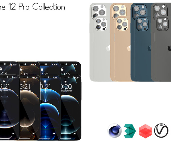 ArtStation - IPhone 12 Pro Collection | Resources