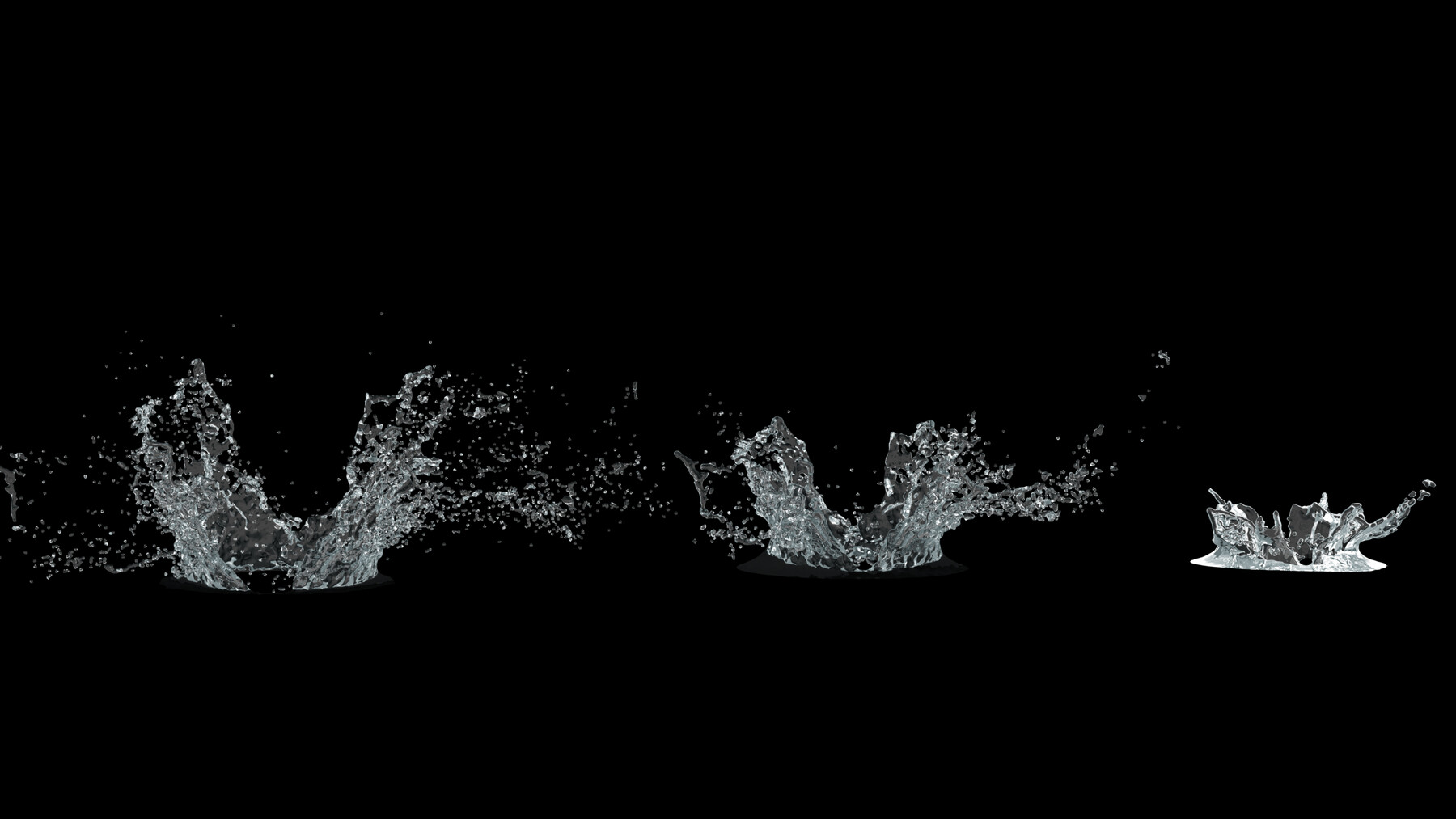 ArtStation - Water Splash 3D Model | Game Assets