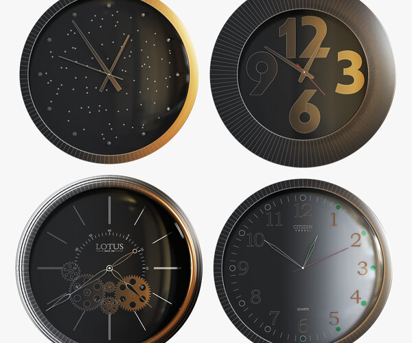 ArtStation - Cloсk Collection | Resources