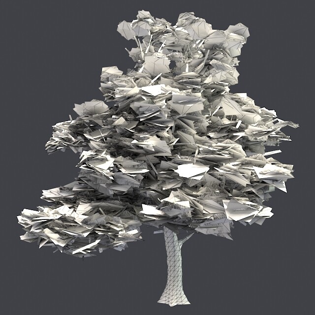 ArtStation - American Sycamore Tree | Resources