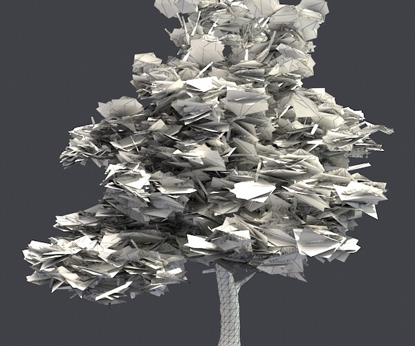 ArtStation - American Sycamore Tree | Resources