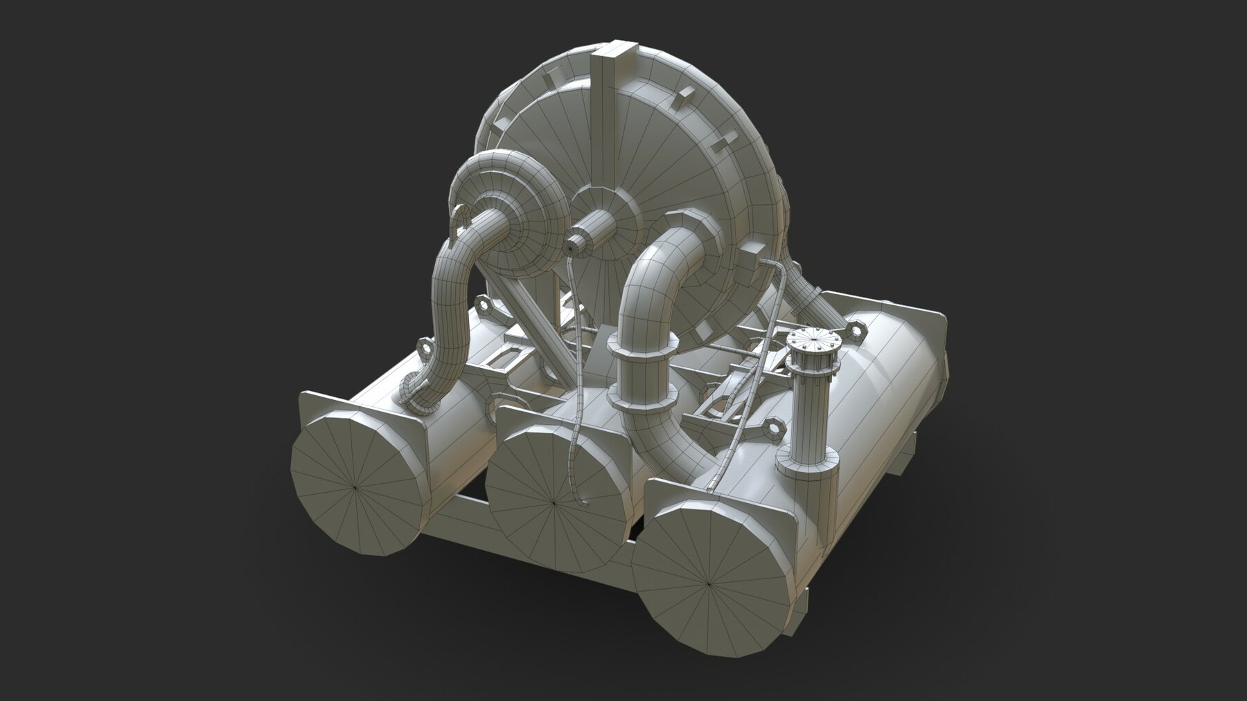ArtStation - Industrial Compressor | Game Assets