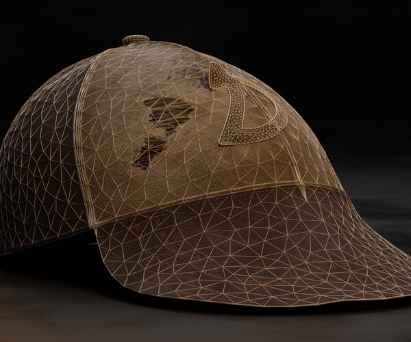 ArtStation - baseball cap hat | Game Assets
