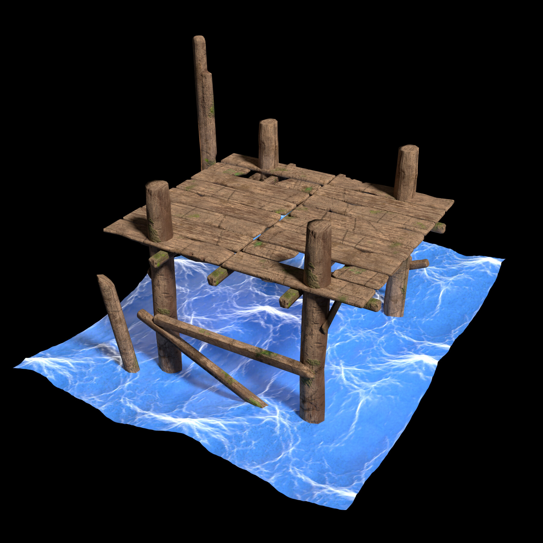 ArtStation - Low Poly Wood Model Pack | Game Assets