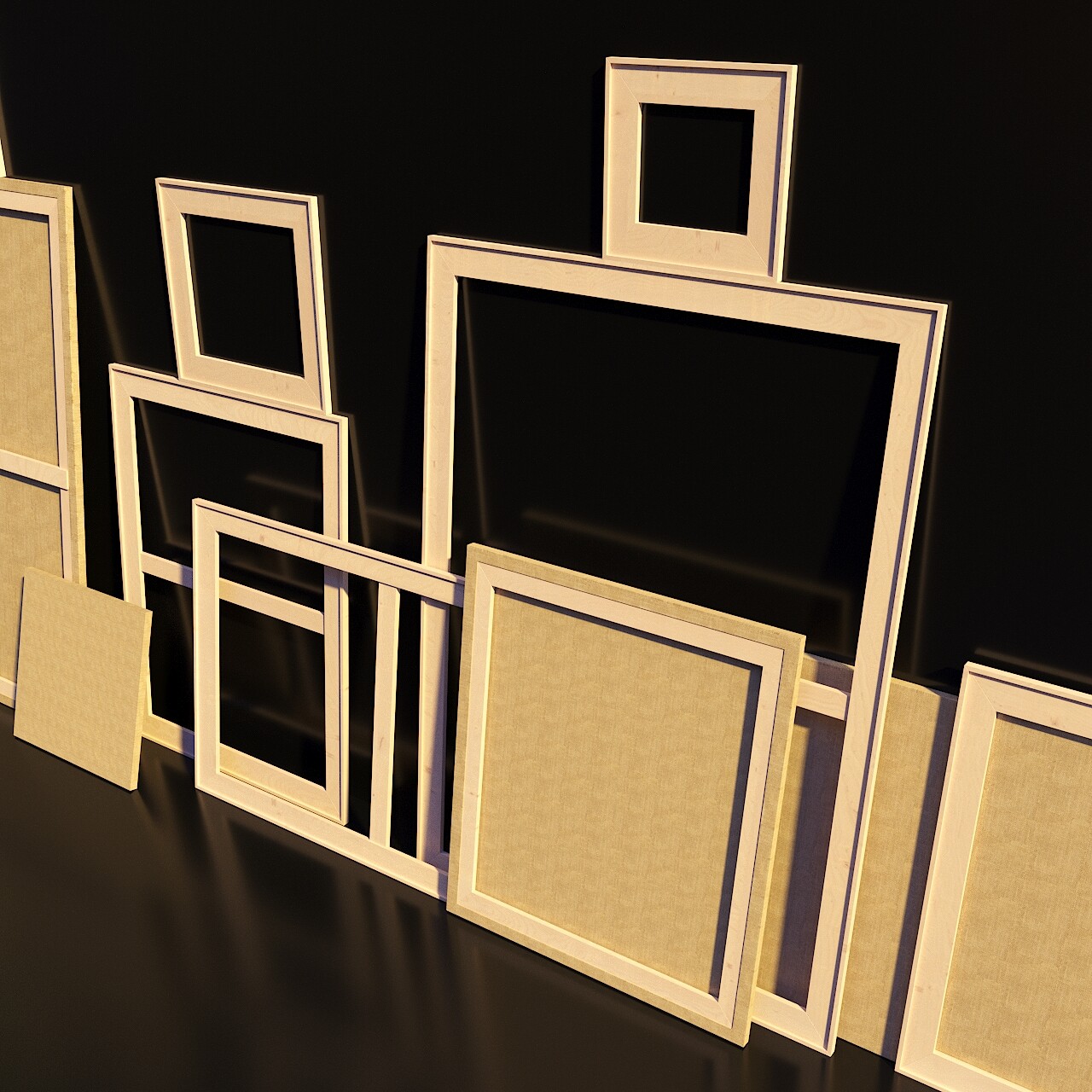 ArtStation - Artist Studio Canvas Set 190 02 | Resources