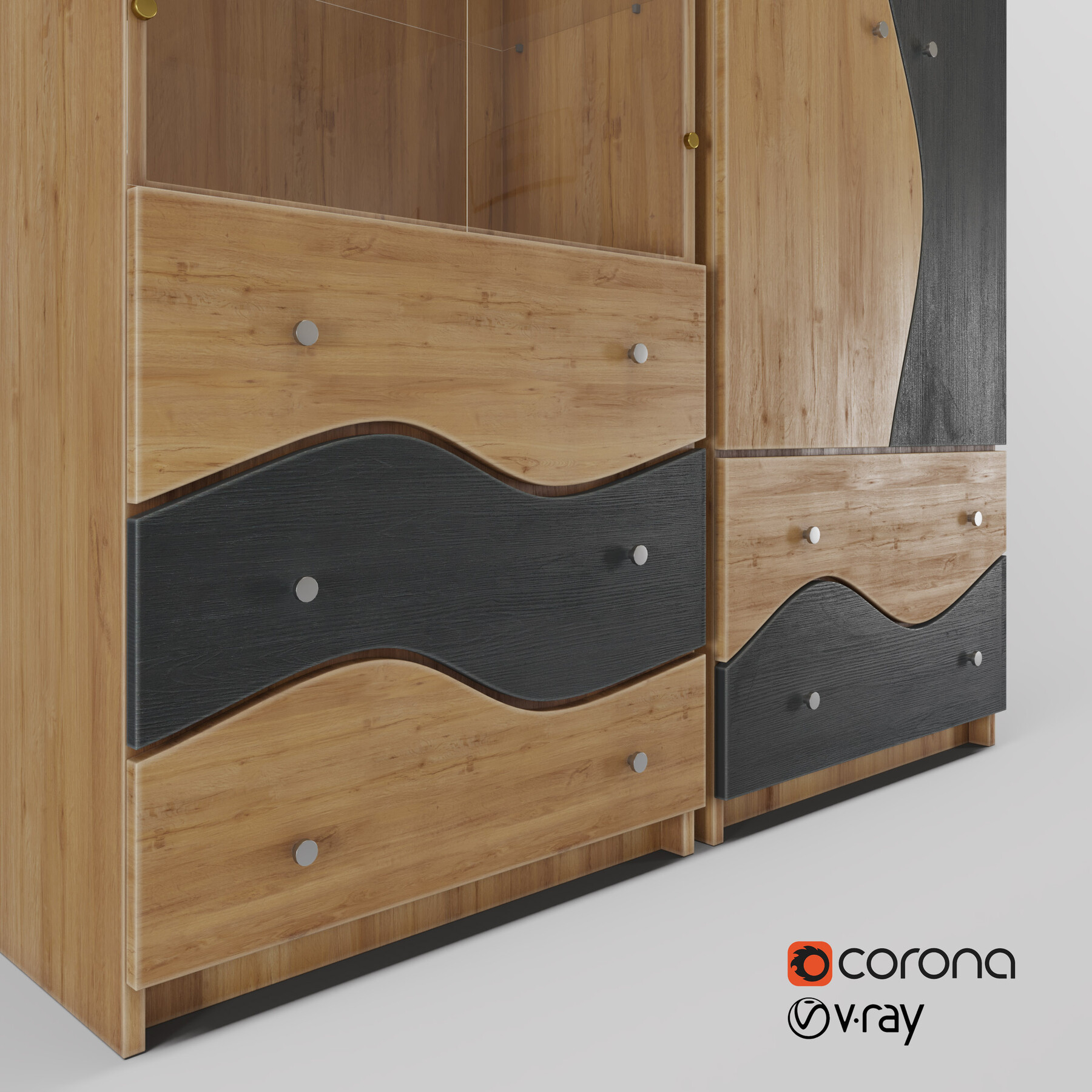 ArtStation - Closet_Set_Modern-01 | Game Assets