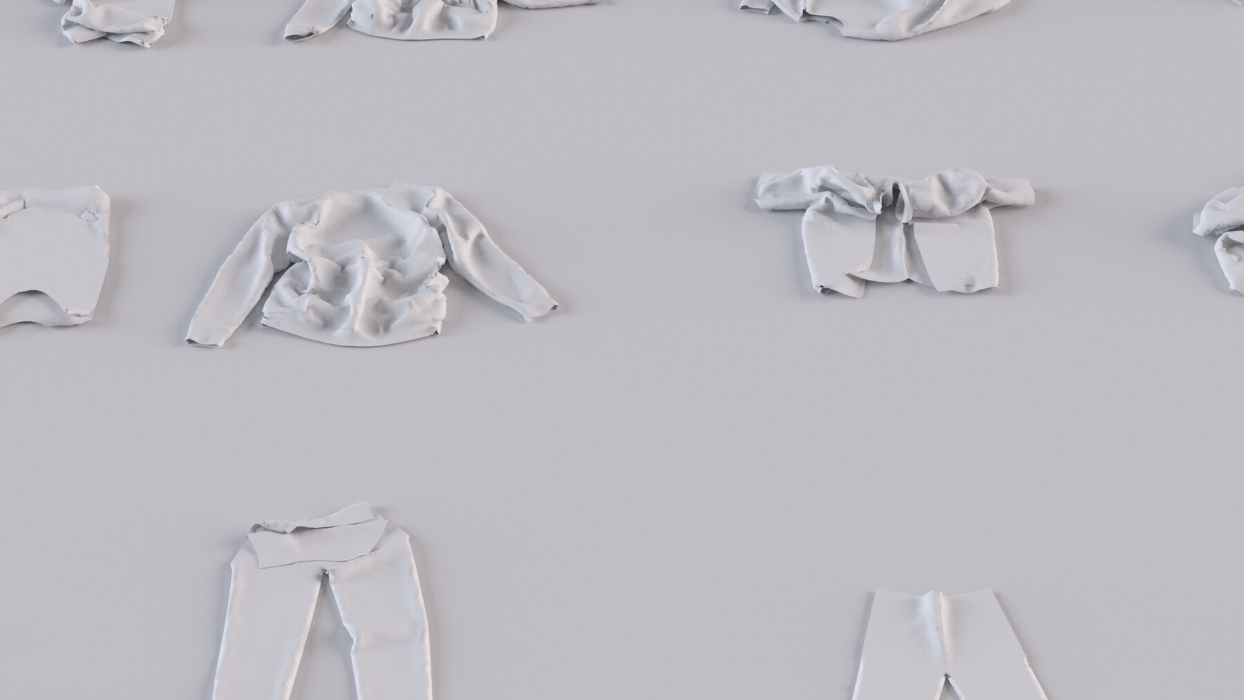 ArtStation - Cloth Piles Collection | Game Assets