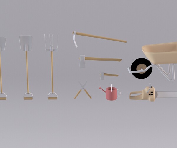 ArtStation - 11 Tools Collection | Game Assets