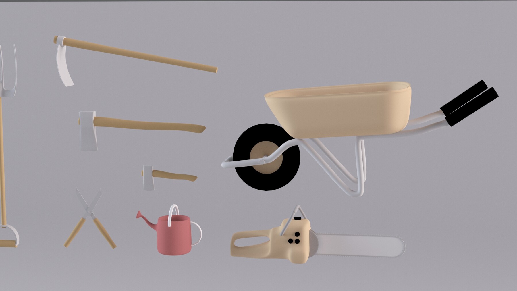 ArtStation - 11 Tools Collection | Game Assets