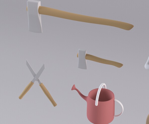 ArtStation - 11 Tools Collection | Game Assets