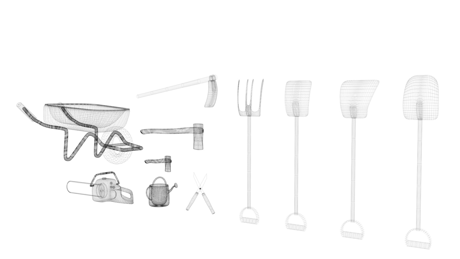 ArtStation - 11 Tools Collection | Game Assets