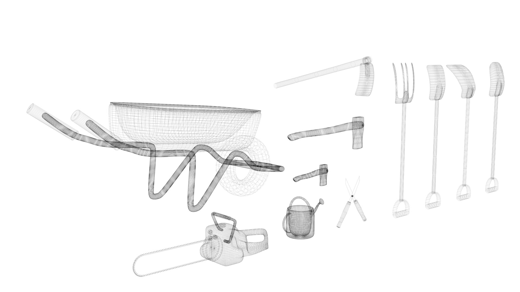 ArtStation - 11 Tools Collection | Game Assets