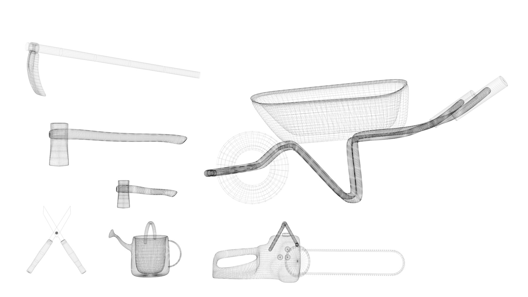 ArtStation - 11 Tools Collection | Game Assets