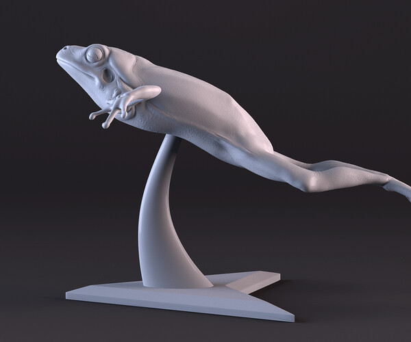 ArtStation - Frog 3D Printing | Resources