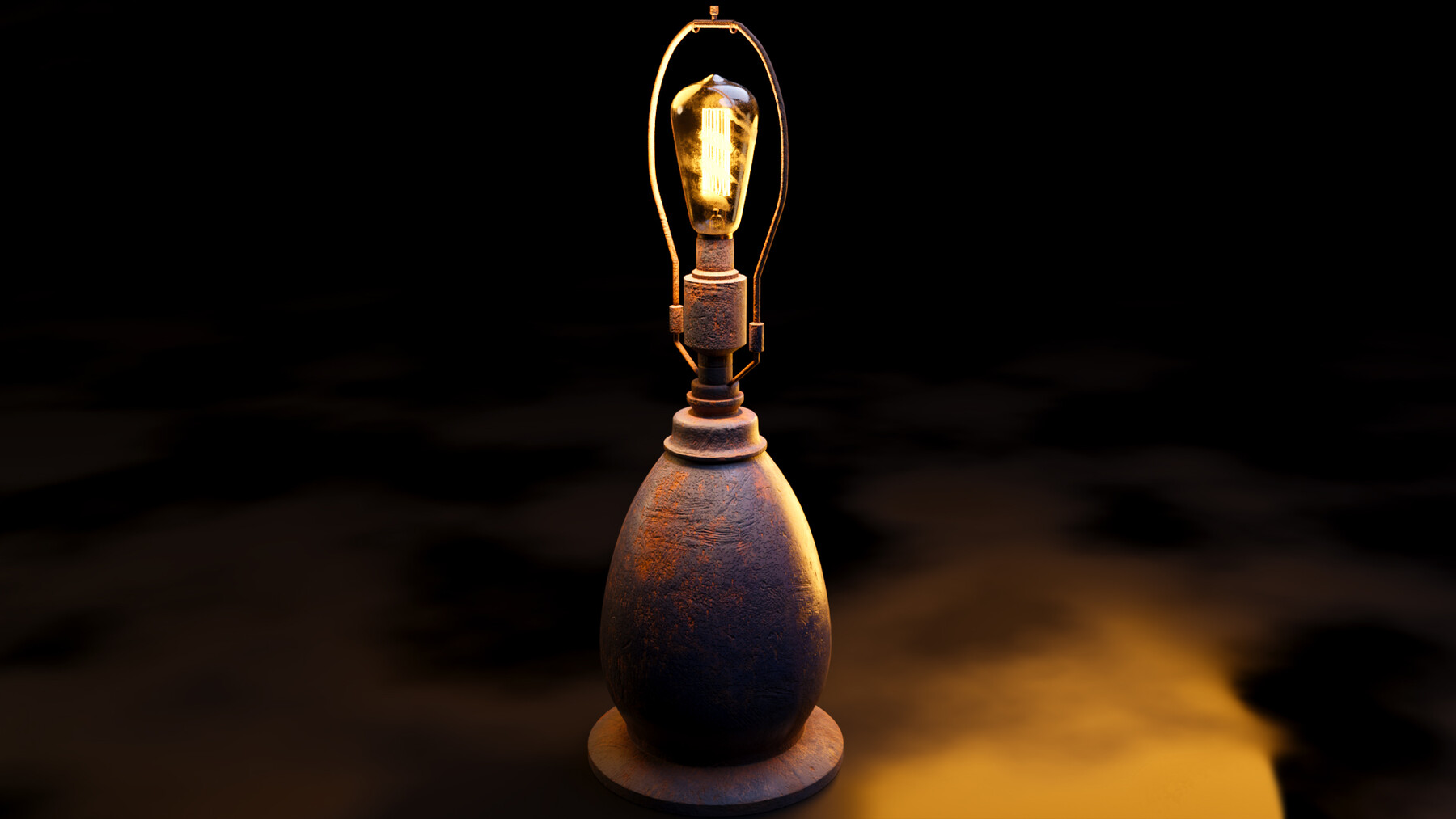 ArtStation - Lamp old lamp | Game Assets