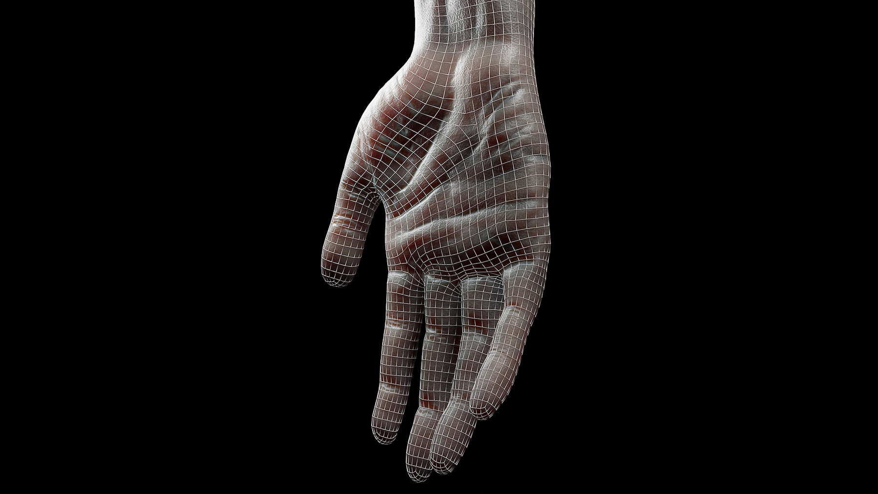 ArtStation - Hand -Arm Severed low poly | Game Assets