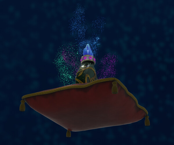 ArtStation - Flask with magic potion | Game Assets