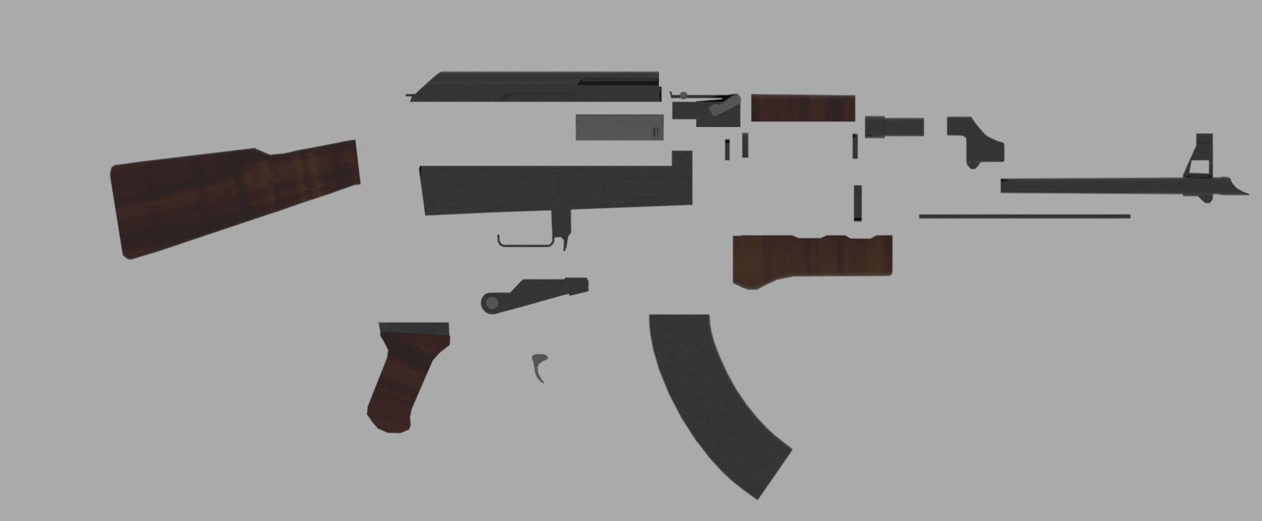 ArtStation - AK-47 | Game Assets