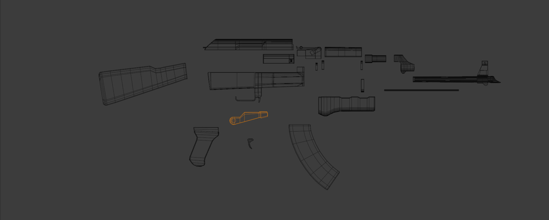 ArtStation - AK-47 | Game Assets