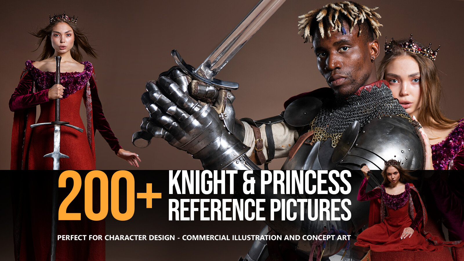 ArtStation - 200+ Knight and Princess Reference Pictures for Artists ...