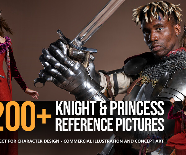 ArtStation - 200+ Knight and Princess Reference Pictures for Artists ...