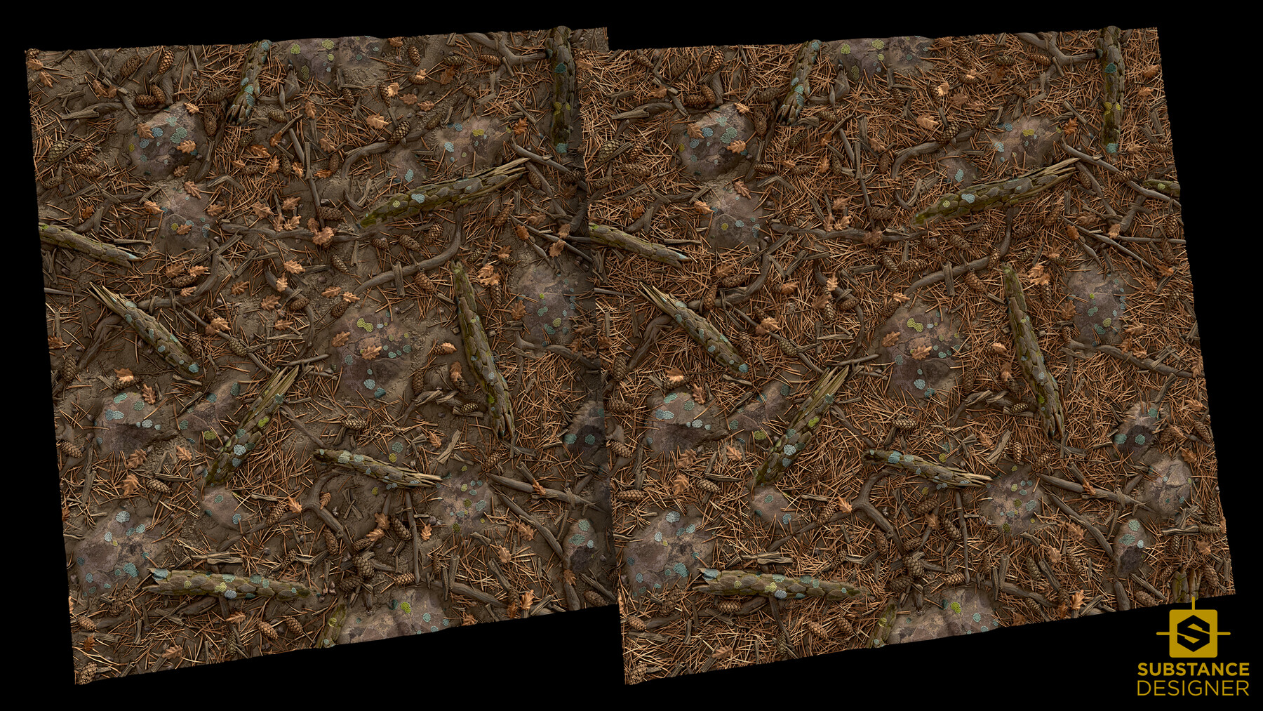 ArtStation - Forest ground | Game Assets