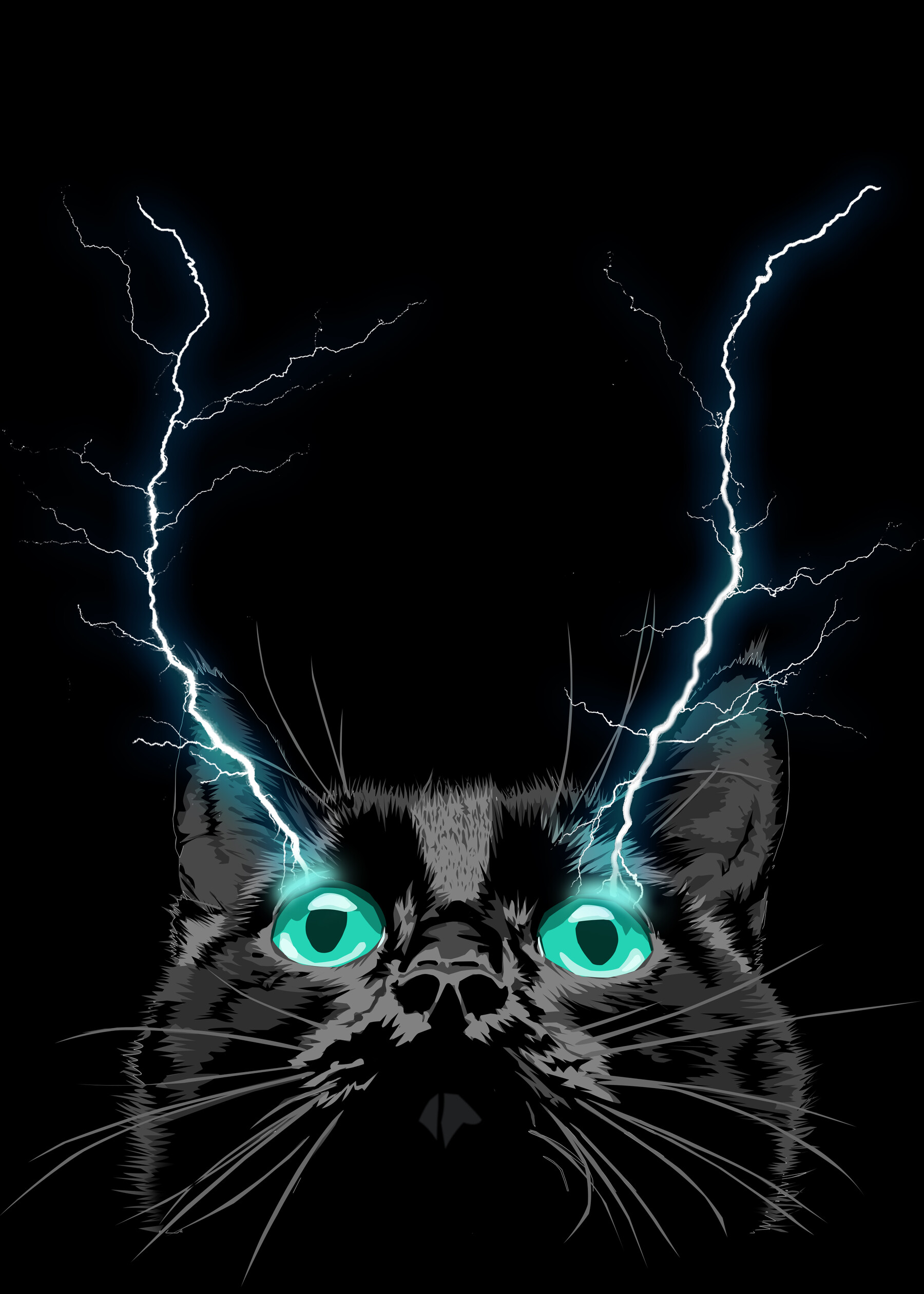 ArtStation - Electric Cat | Artworks