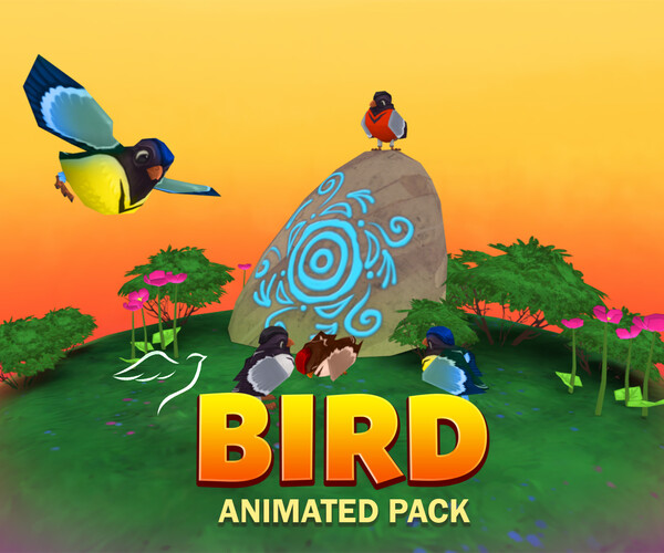 ArtStation - Animated birds pack | Game Assets