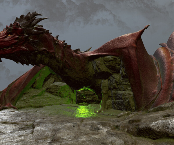 ArtStation - dragon | Game Assets