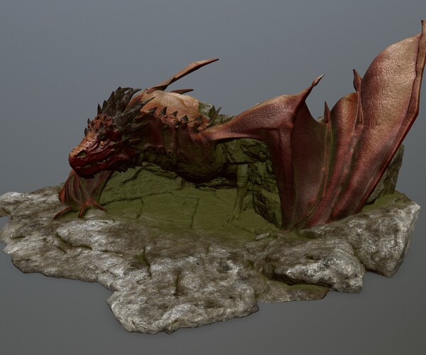 ArtStation - dragon | Game Assets