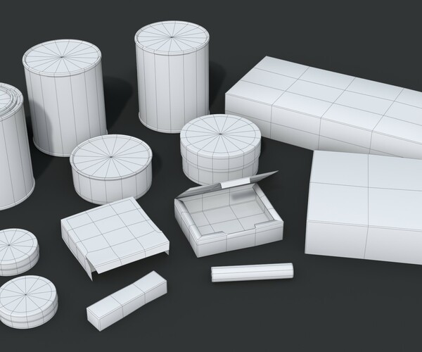 ArtStation - German Combat Ration WWII | Game Assets