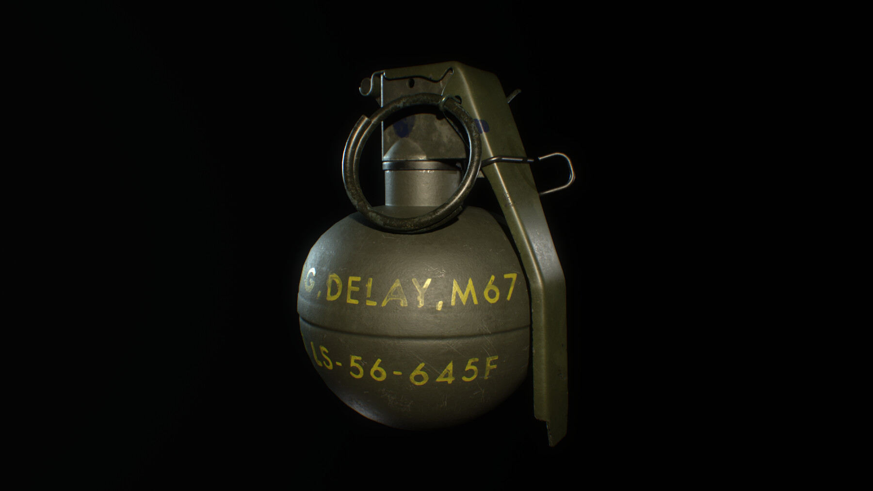 ArtStation - M67 Fragmentation and M69 Practice Grenades | Game Assets