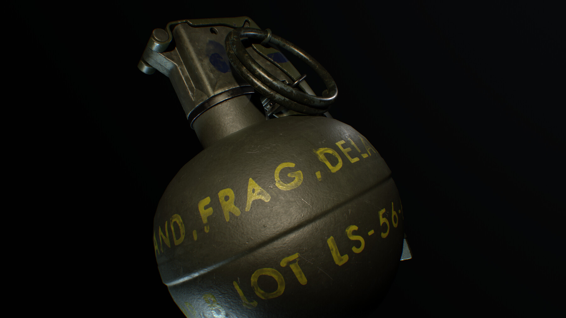 ArtStation - M67 Fragmentation and M69 Practice Grenades | Game Assets