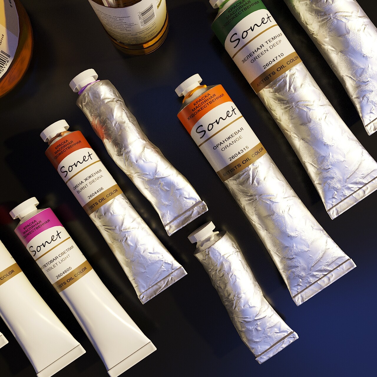 ArtStation - Artist Studio Oils Set 190 09 | Resources