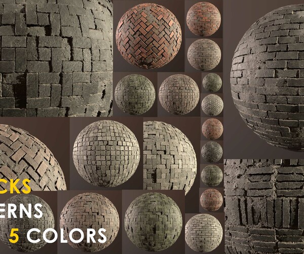 ArtStation - 90 PBR Materials | Resources