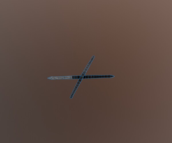 ArtStation - Caltrop-Game ready and 3D printable | Game Assets