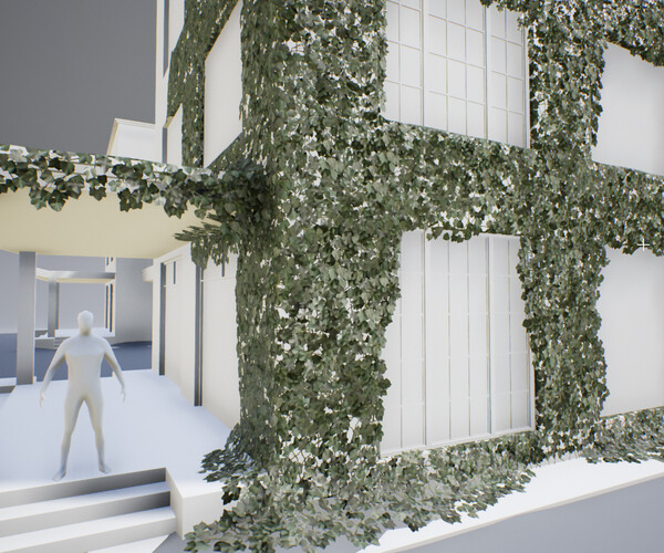 ArtStation - Ivy lowpoly modular assets | Game Assets