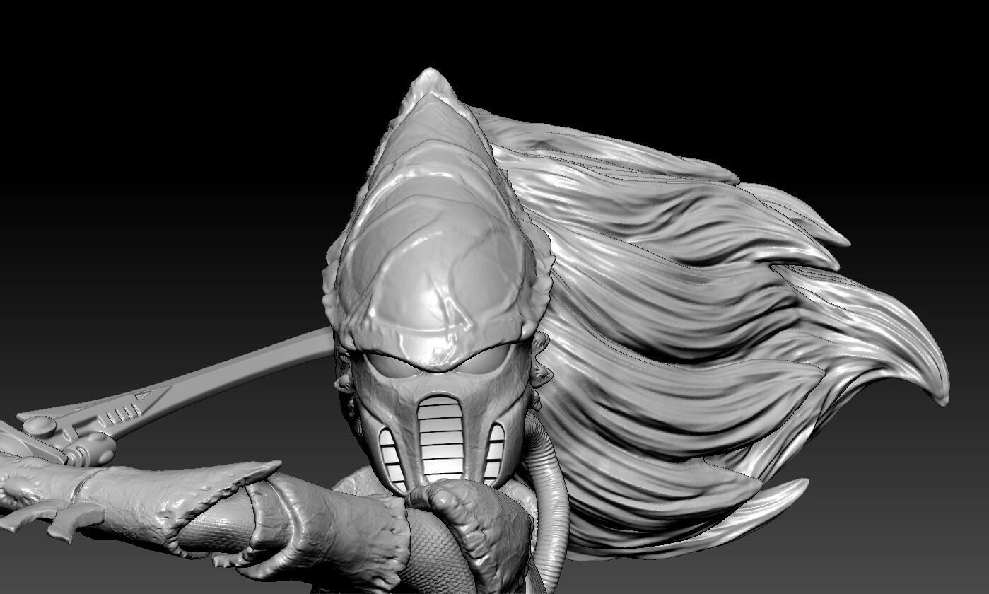 ArtStation - Banshee - printable 3D file | Game Assets