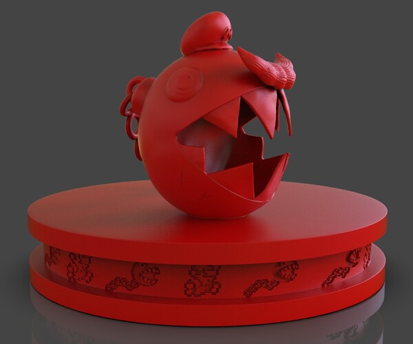 ArtStation - Mario Chomp from Super Mario Odyssey | Resources