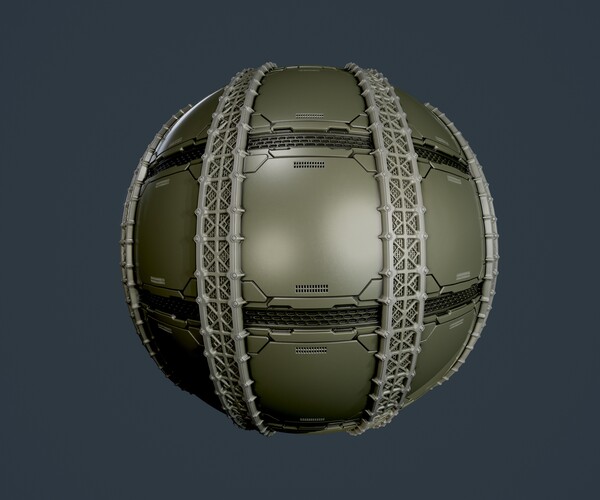 ArtStation - Sci-Fi Military Seamless PBR Texture 86 | Game Assets