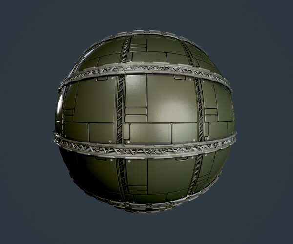 ArtStation - Sci-Fi Military Seamless PBR Texture 101 | Game Assets