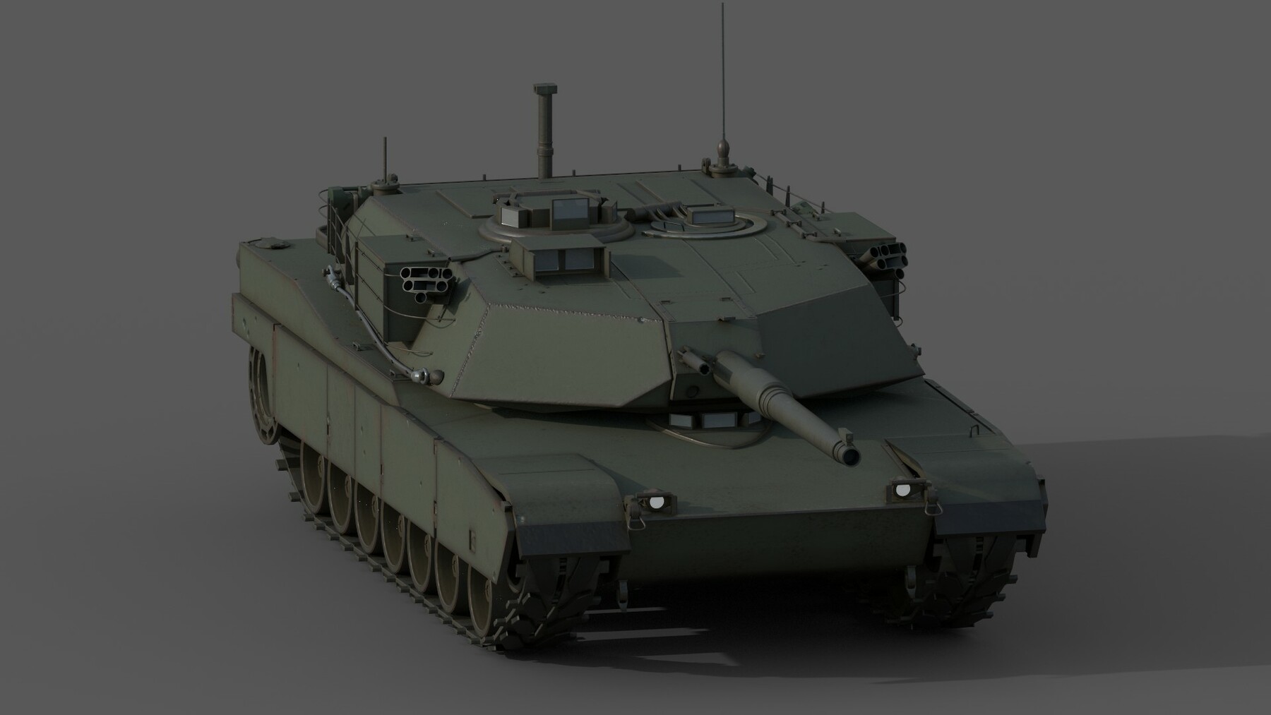 ArtStation - MBT M1 Abrams | Game Assets