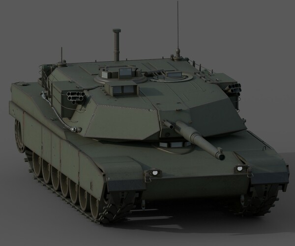 ArtStation - MBT M1 Abrams | Game Assets