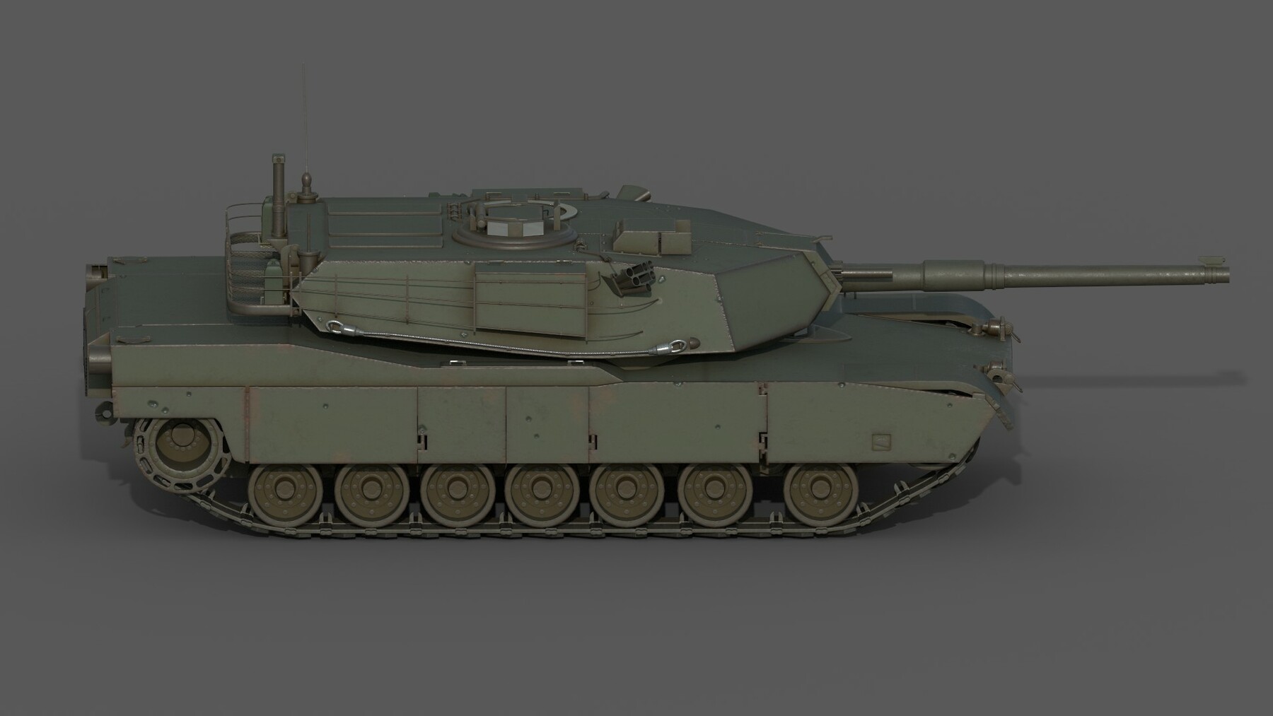 ArtStation - MBT M1 Abrams | Game Assets