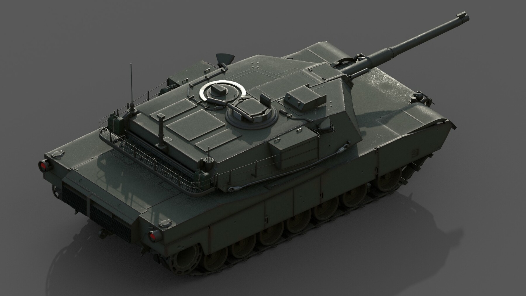 ArtStation - MBT M1 Abrams | Game Assets
